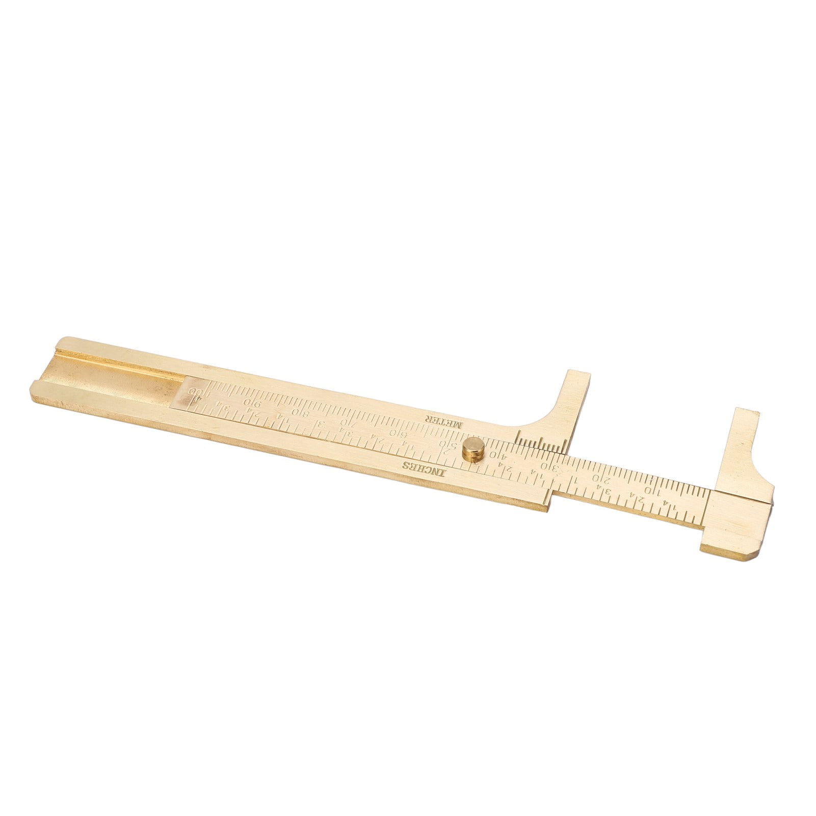 Vernier Caliper Brass Metric Inch Dual Scales Retro Style Measuring ...