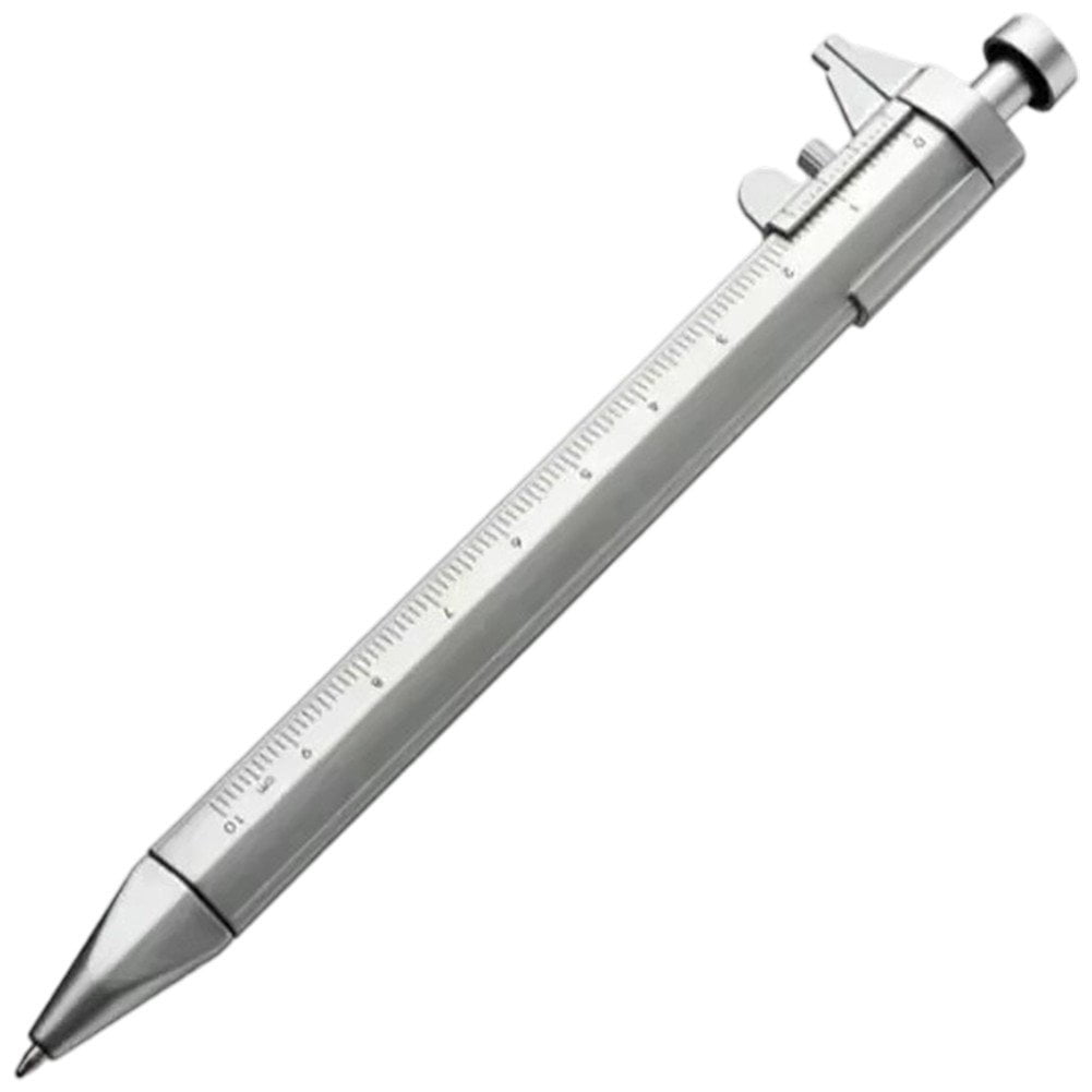 Vernier Caliper Pen Black Gel Ink 0.5mm Ballpoint Measuring Ruler ...