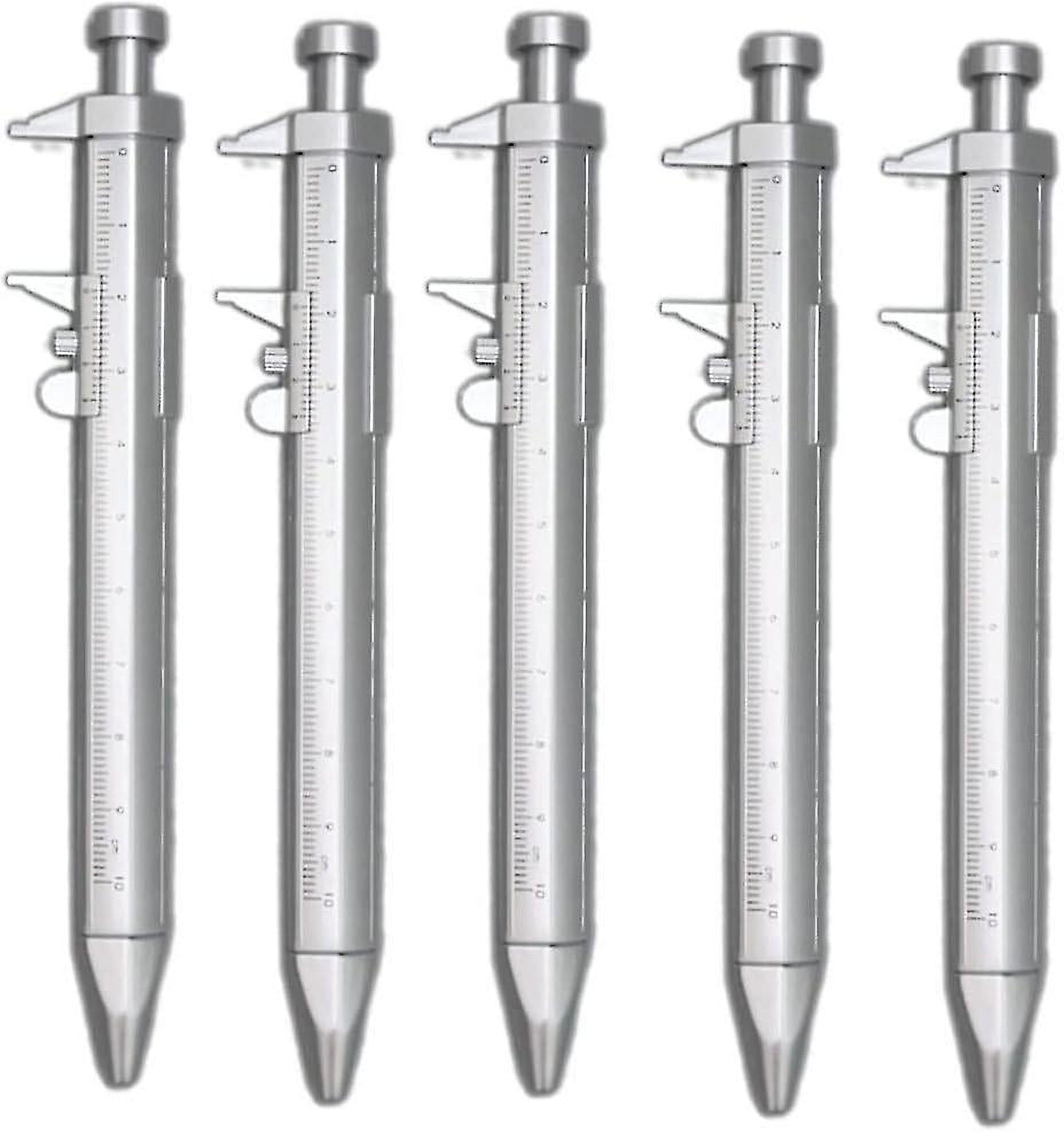 Vernier Caliper Pen Black Gel Ink 1.0Mm Ballpoint Multifunction ...