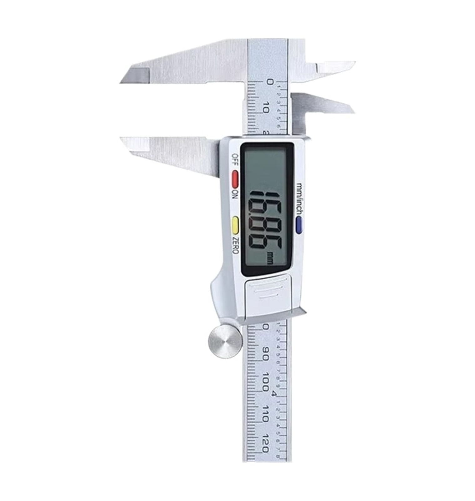Vernier Caliper Stainless Steel Micrometer Measuring Tool Depth Ruler 6 ...