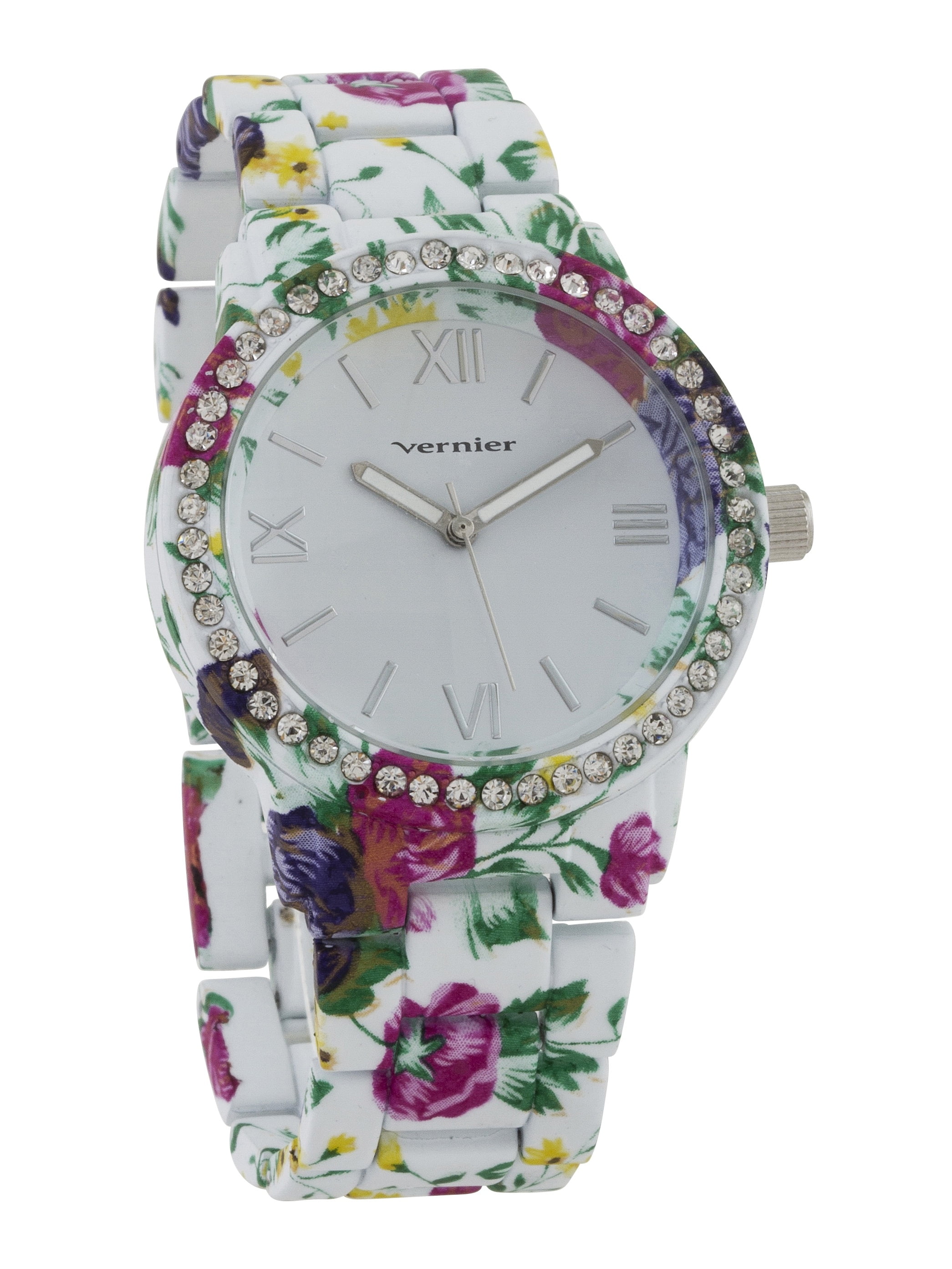 Vernier Women's VNR11168D Vernier Rhinestone-Accented Watch - Walmart.com