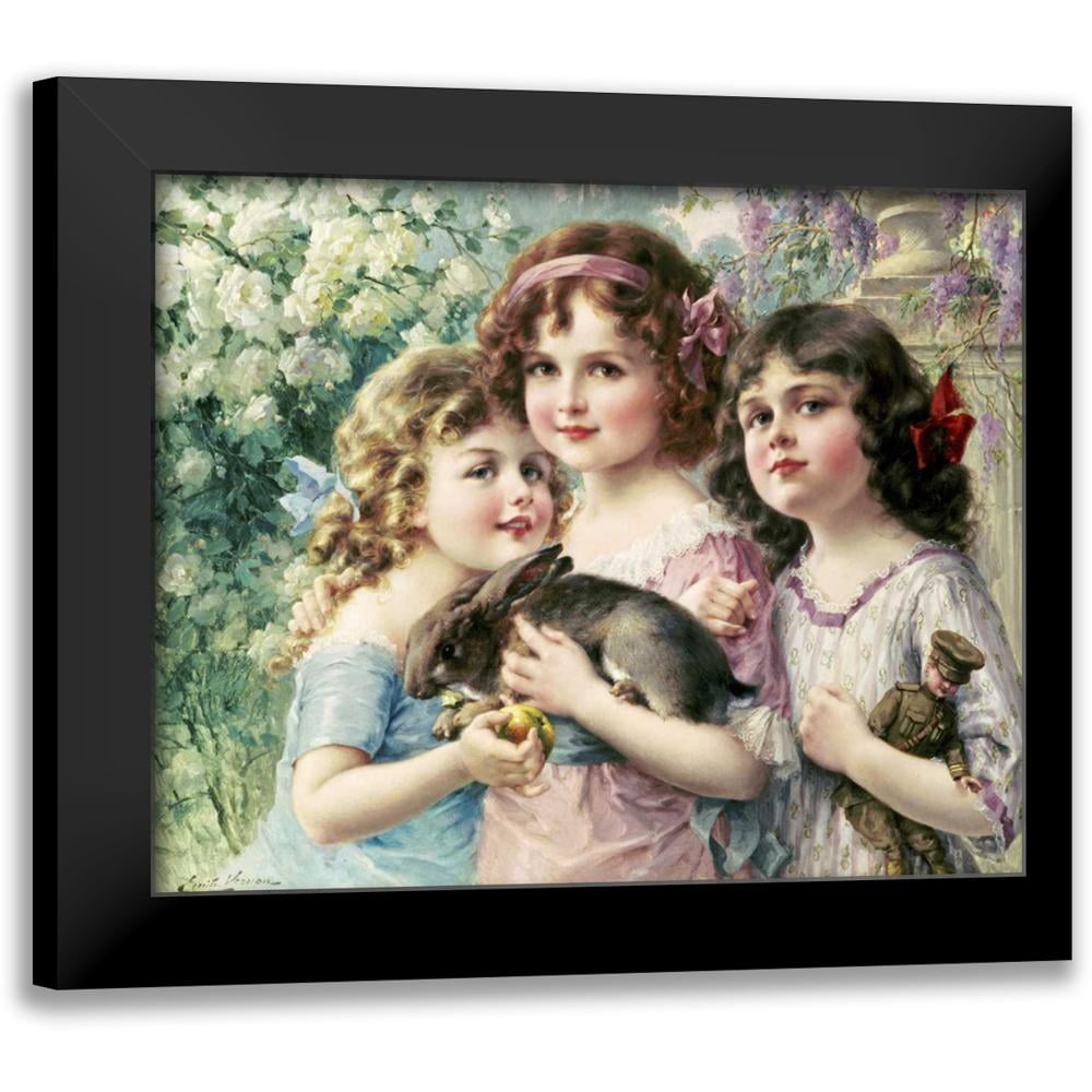 Vernon, Emile 14x12 Black Modern Framed Museum Art Print Titled - The ...
