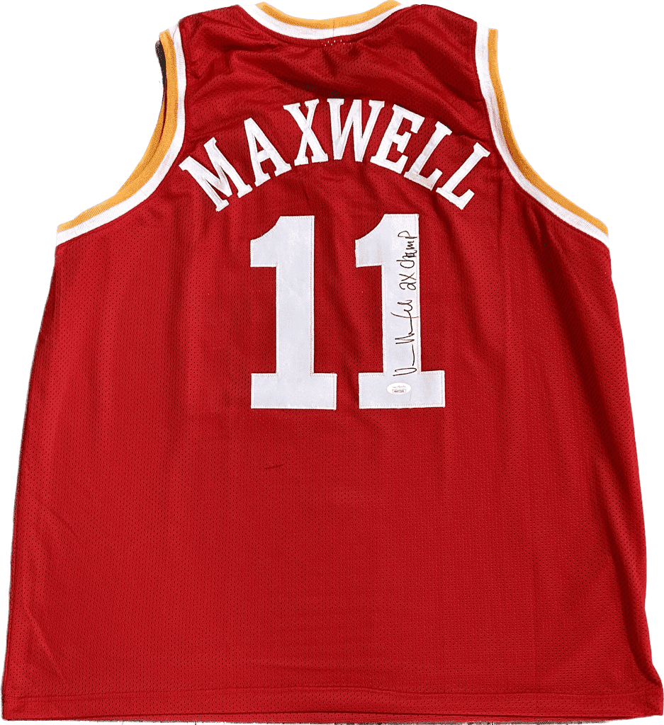 Vernon Maxwell Signed Autographed Jersey JSA Authenticated 2x Champ ...
