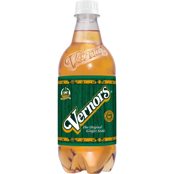 Vernors Caffeine Free Ginger Ale Soda Pop, 20 fl oz, Bottle - Walmart.com