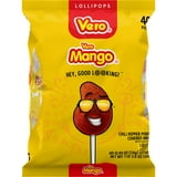 Vero Mexican Spicy Mango Candy Lollipops with Chili Powder, 40 Count ...