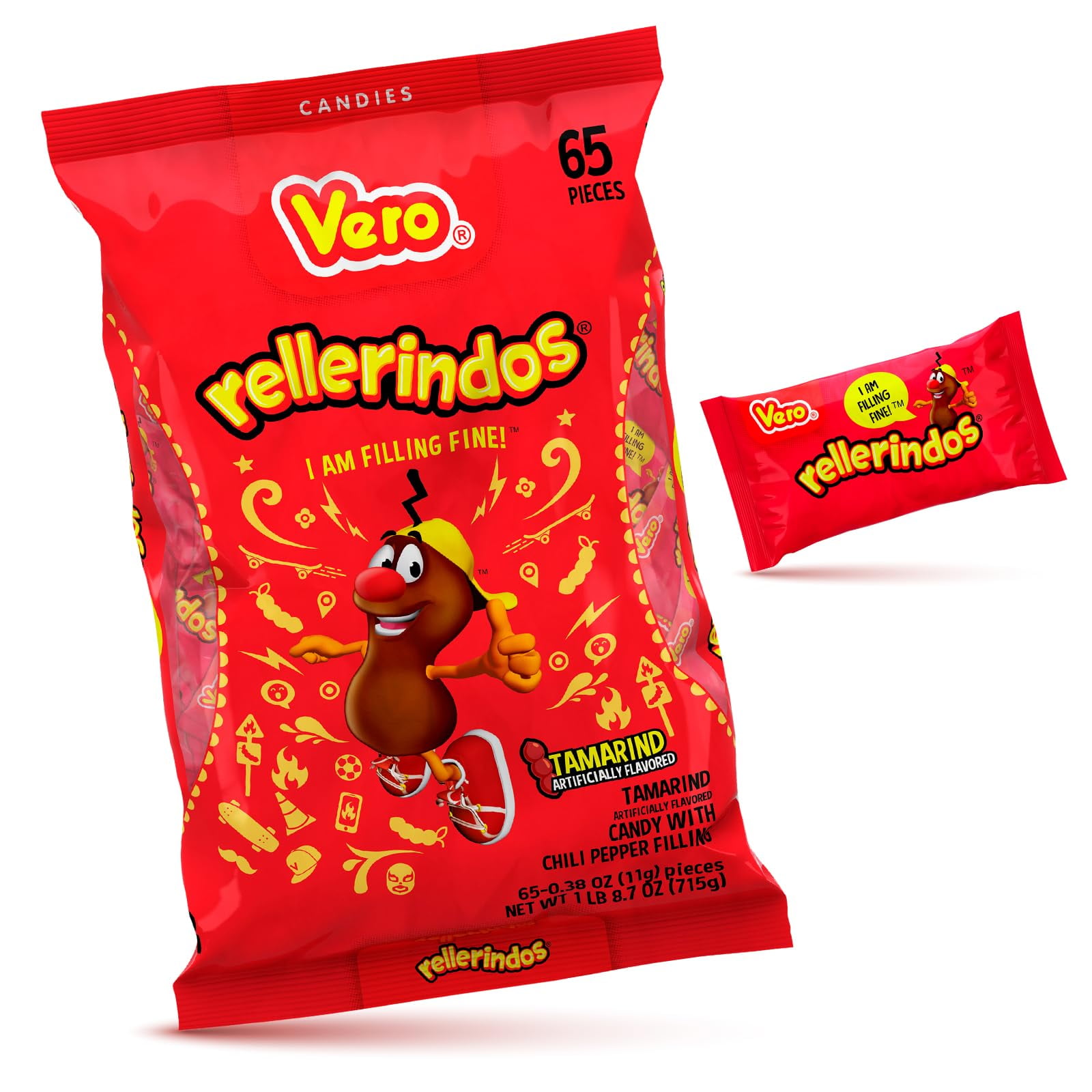 Vero Rellerindos - SCH4 Tamarind Flavor Hard Candy (65 Units ...