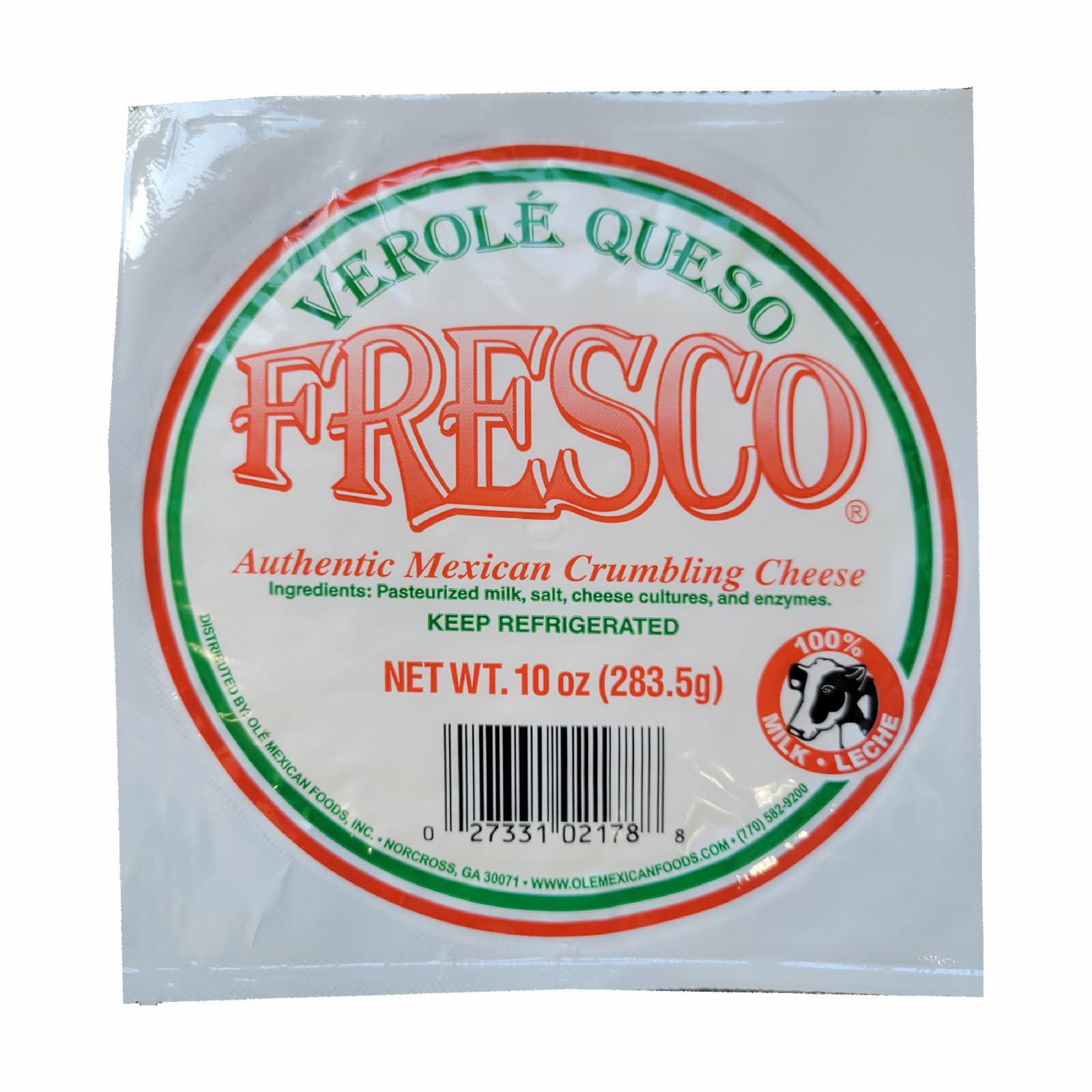 Verole Queso Fresco Authentic Mexican Crumbling Cheese, 10 oz - Walmart.com