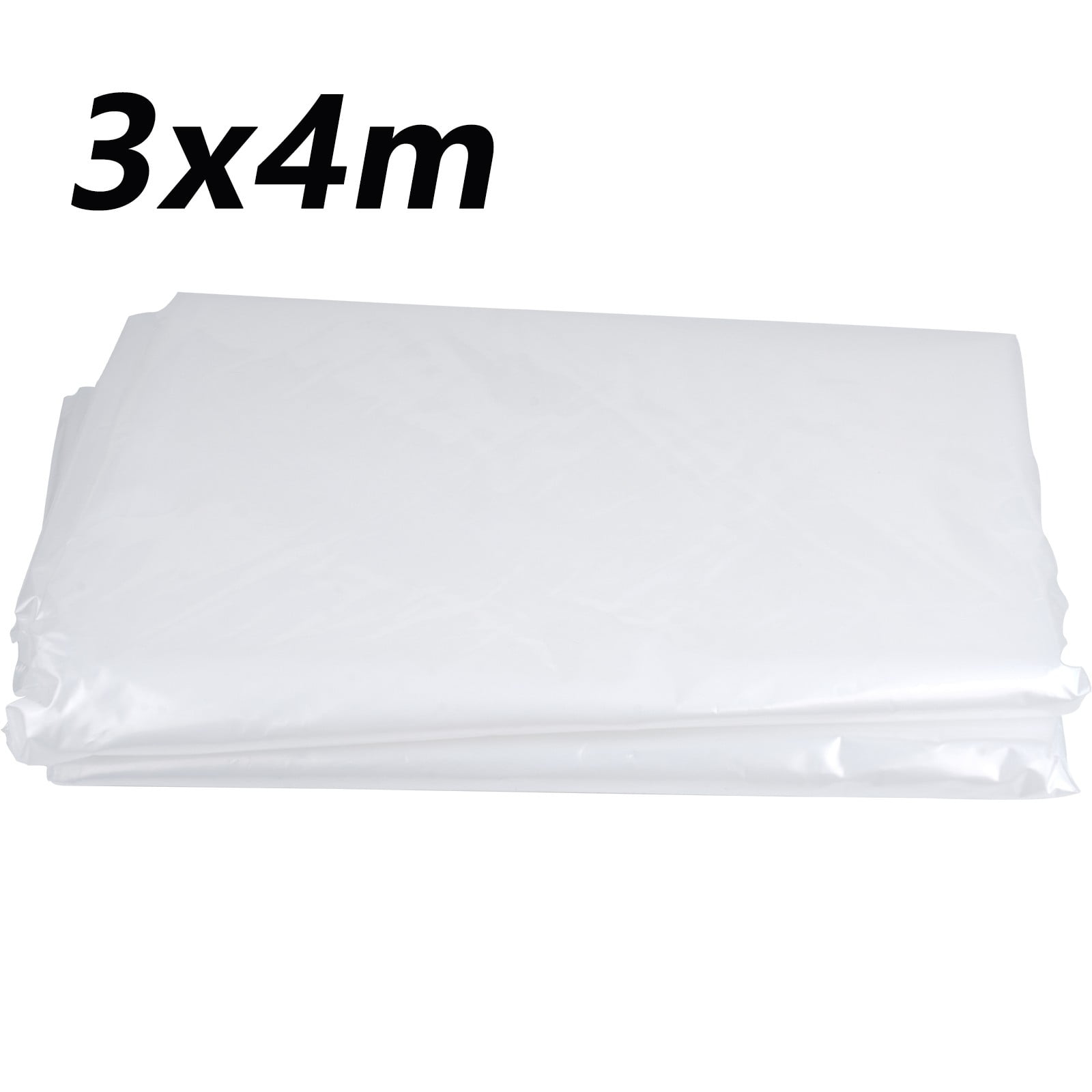 Verolina Clear Polythene Plastic Sheeting Garden DIY Material Cover for ...