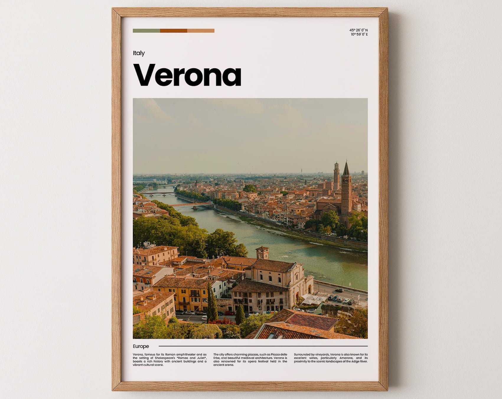 Verona Poster, Verona Print, Verona Photo, Verona Art, Italy Poster, Italy Print, Travel Poster ...