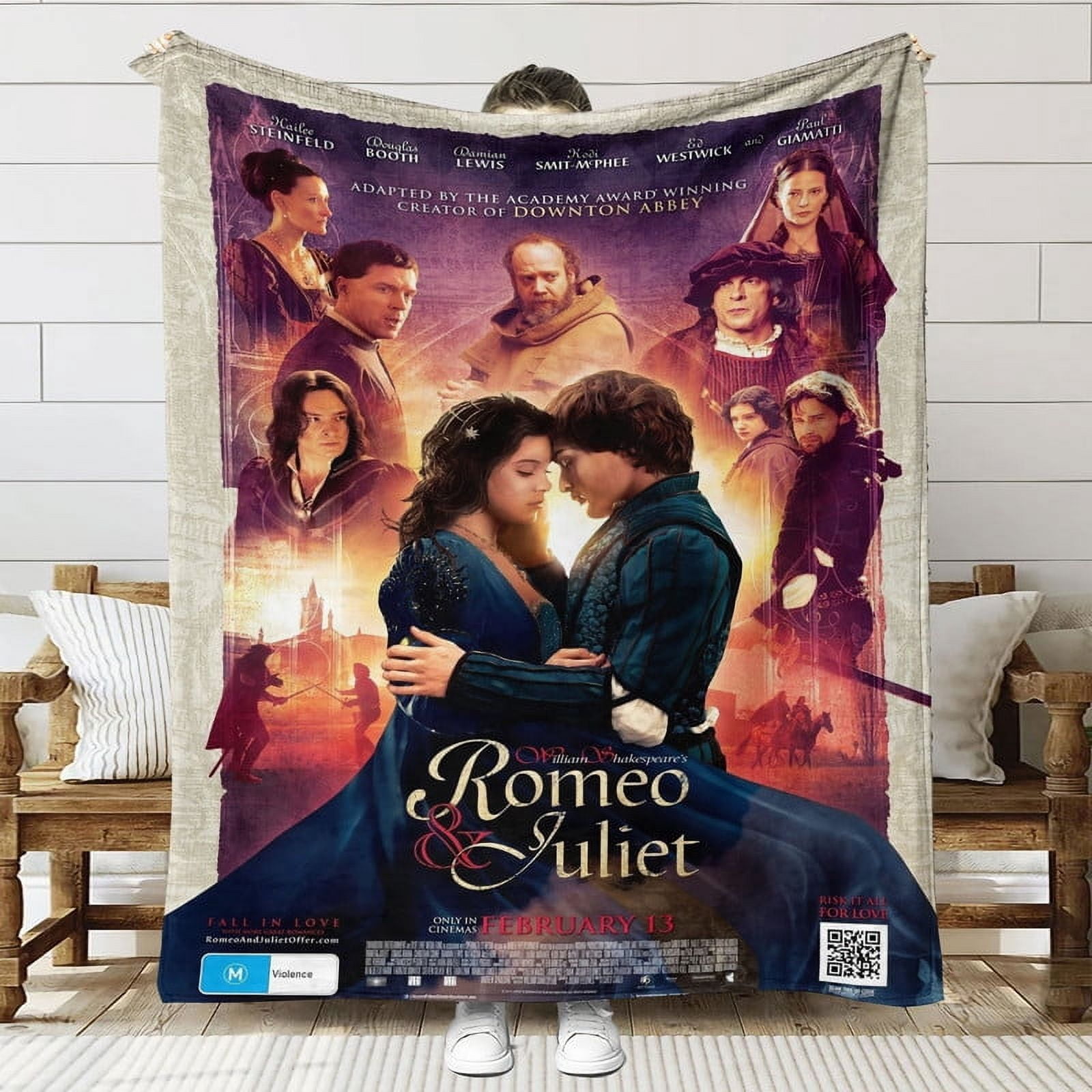 Verona's Romeo & Juliet Throw Blanket Gifts for Fans Lover Girls Boys ...