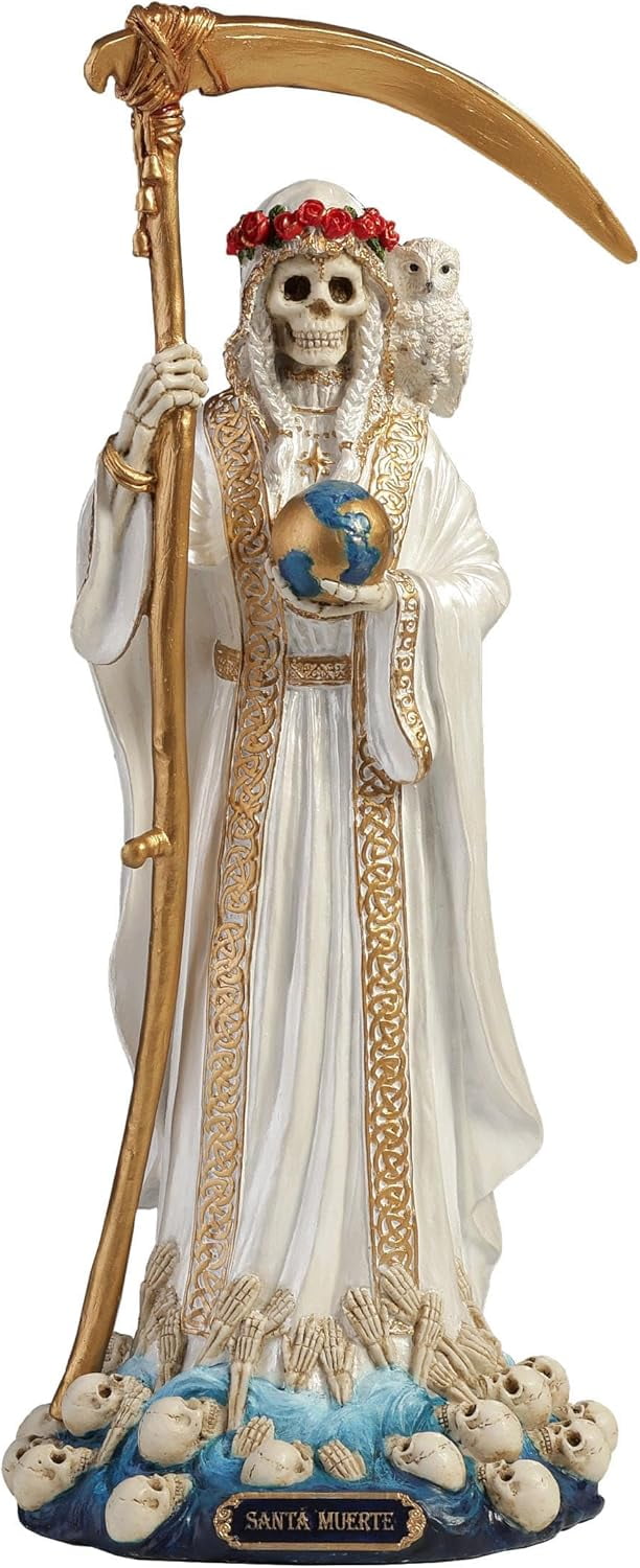 Veronese Design 11 1/2 Inch Santa Muerte Grim Reaper Holy Death Resin ...