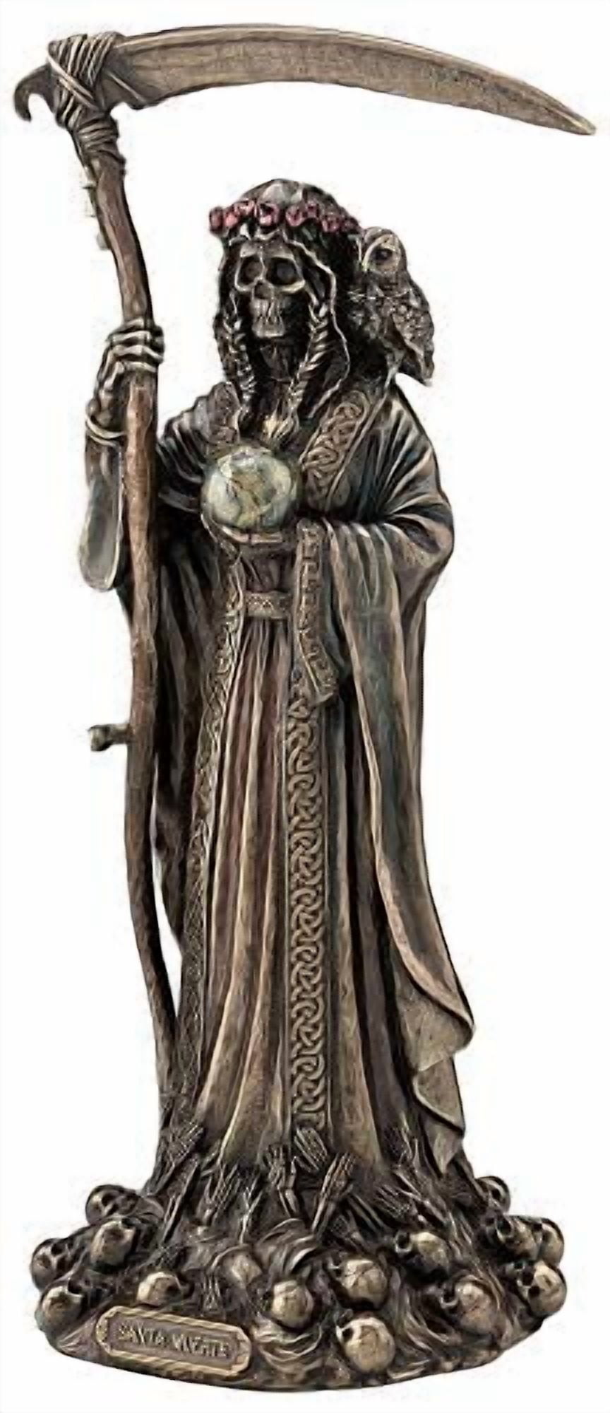 Veronese Design 11 3/8 Inch Santa Muerte Grim Reaper Holy Death Cold ...