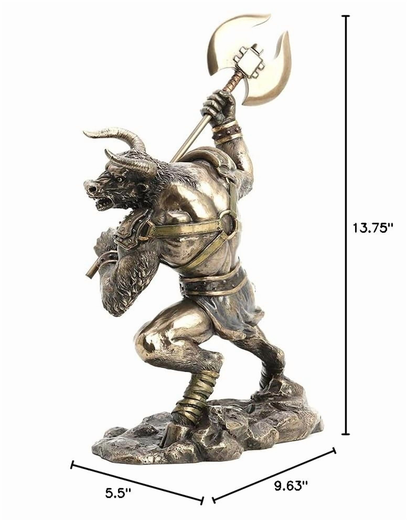 Veronese Design 13 3/4" Tall Minotaur The Creature from The Labyrinth ...