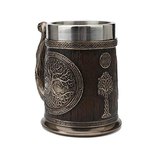 Veronese Design 20 fl oz Norse World Tree Yggdrasil Stein Tanker Cold ...