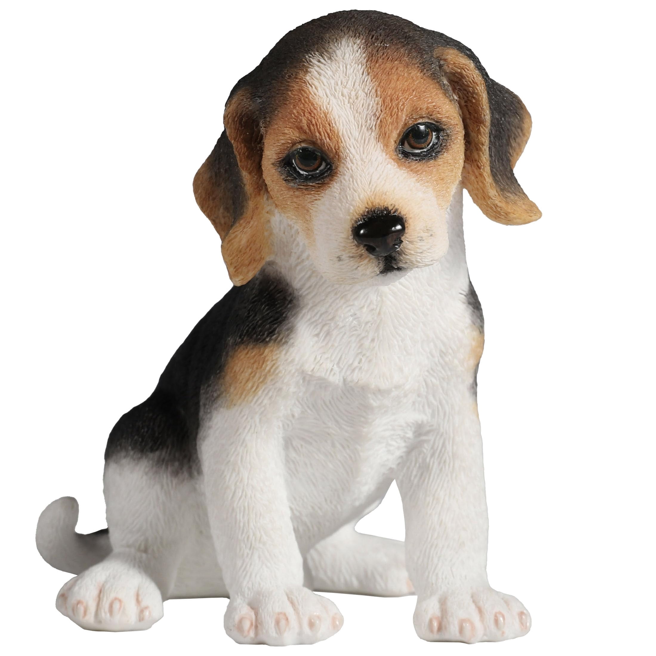 Veronese Design 3 7/8 Inch Sitting Beagle Puppy Resin Hand Painted ...