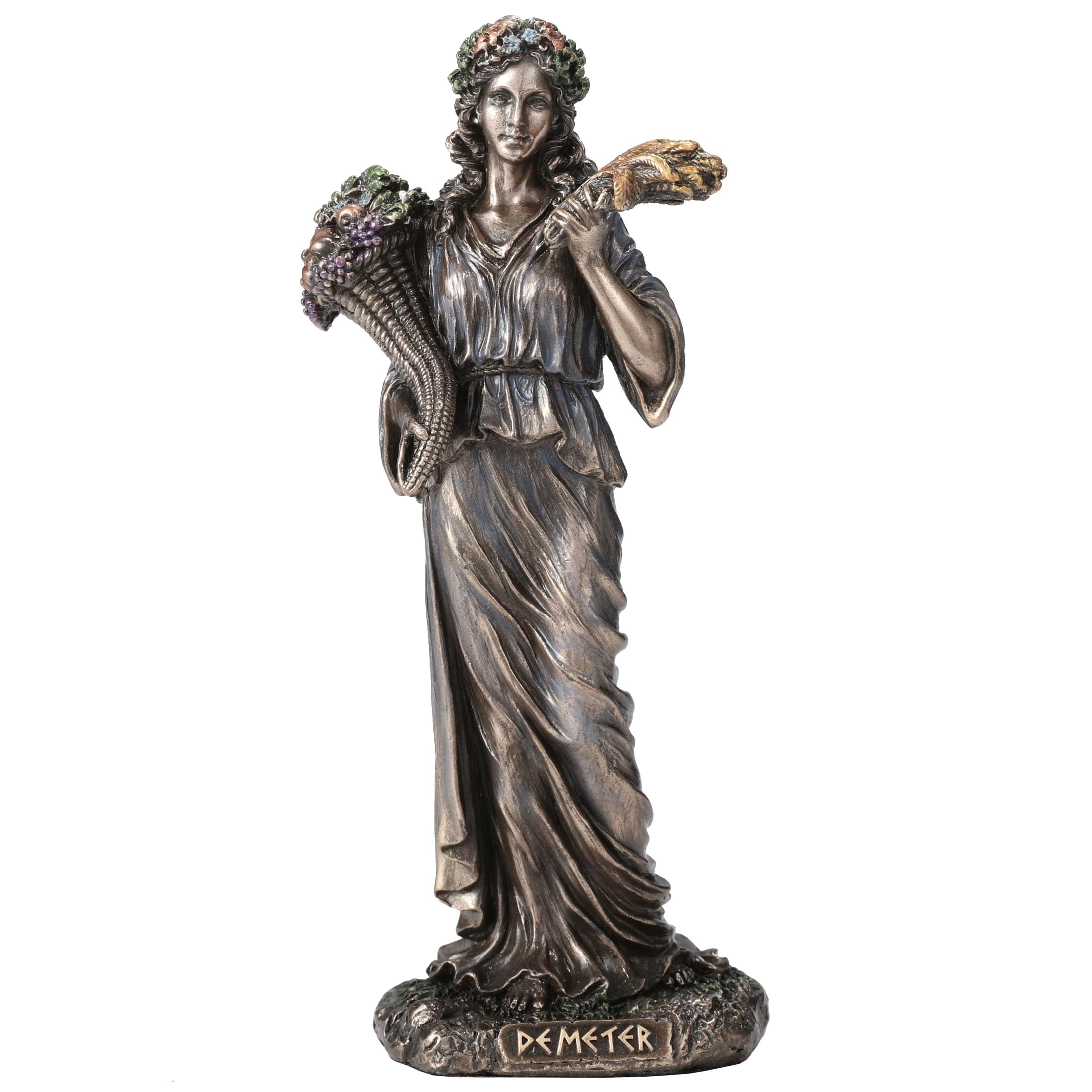 Veronese Design 5 7/8 Inch Demeter Greek Goddess of The Harvest Cold ...