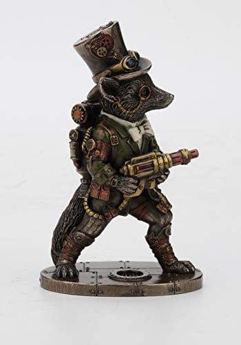 Veronese Design 6 1/4 Inch Steampunk Stagecoach Gentleman Fox Bandit ...