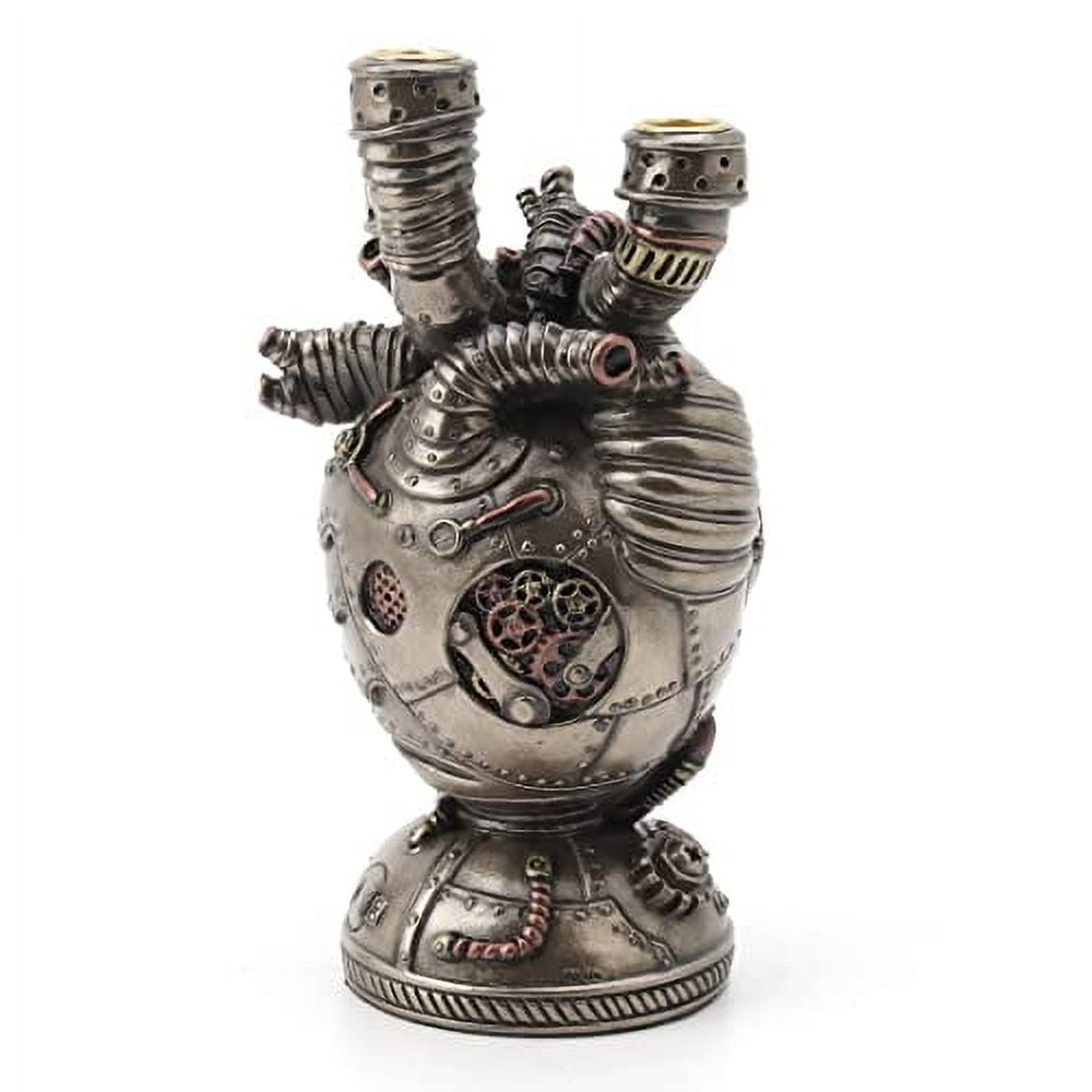 Veronese Design 6 3/4" Steampunk Augmented Artery Heart Device Triple ...