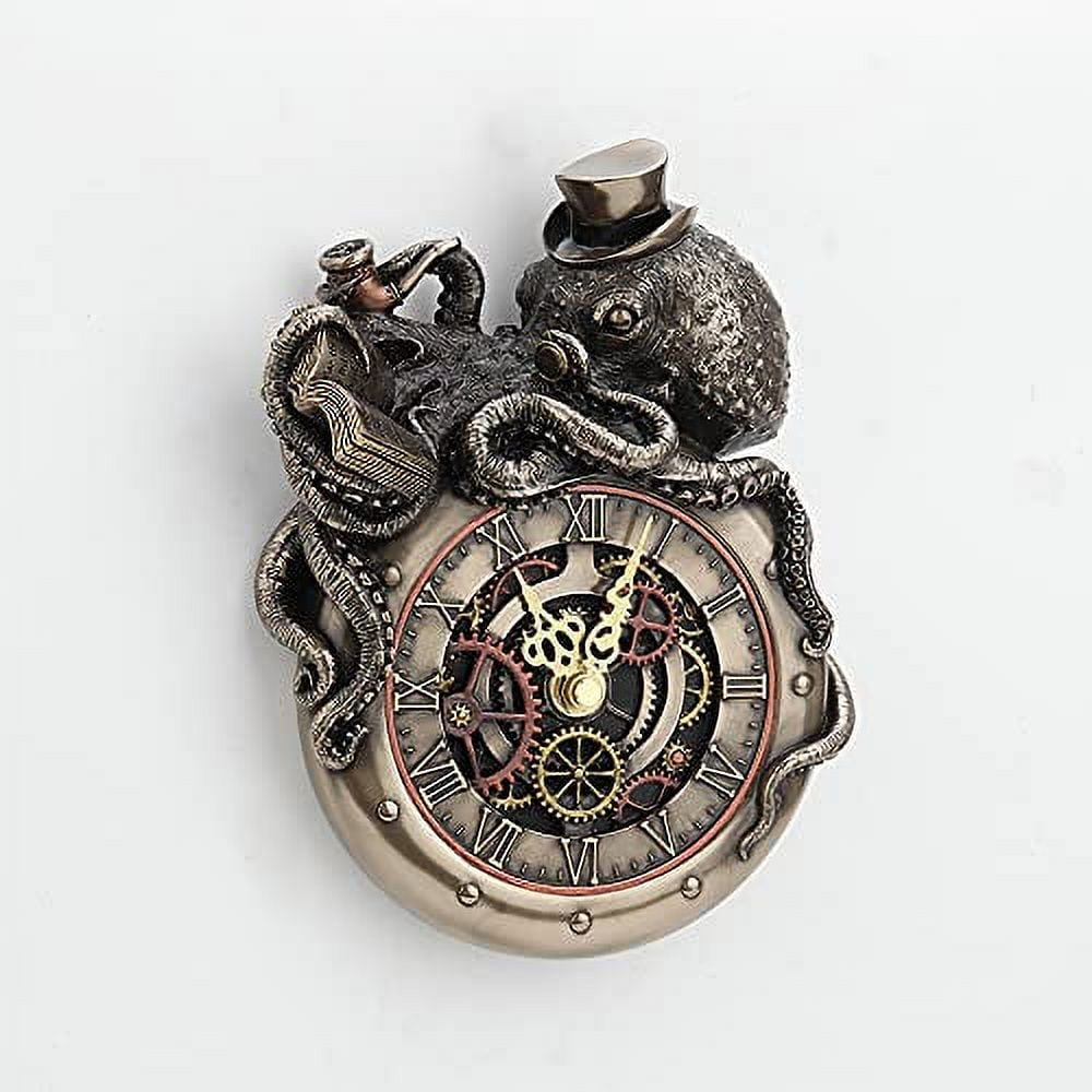 Veronese Design 7 5/8 Inch Tall Steampunk Octopus Nostradamus Prophet ...