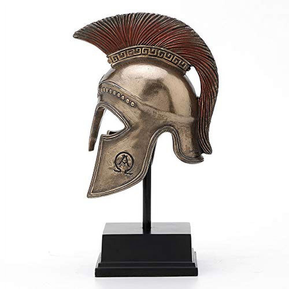 Veronese Design 8 1/4 Inch Spartan Hoplite Helmet Display Cold Cast ...