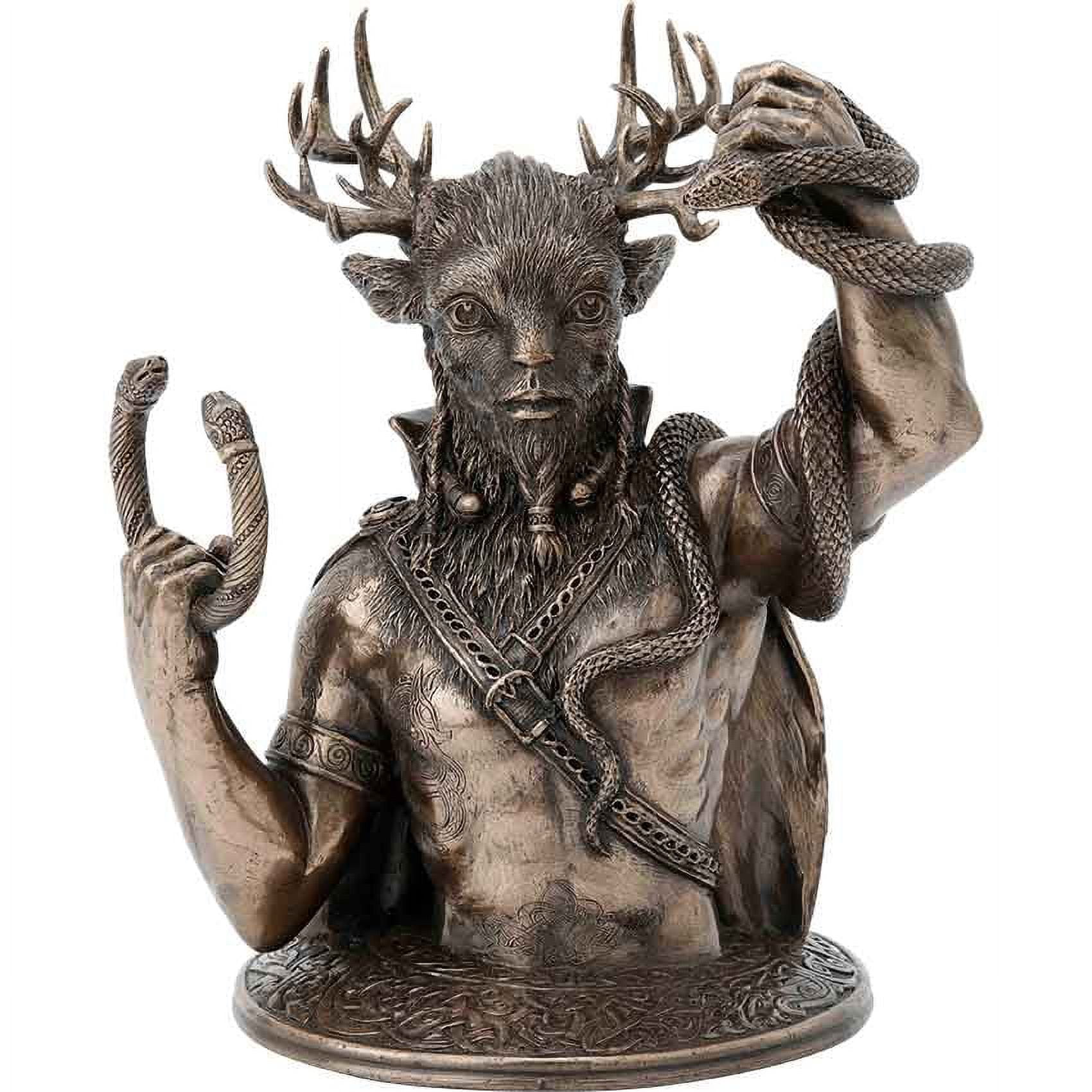 Veronese Design 8 5/8" Cernunnos The Horned God of The Wild Resin ...