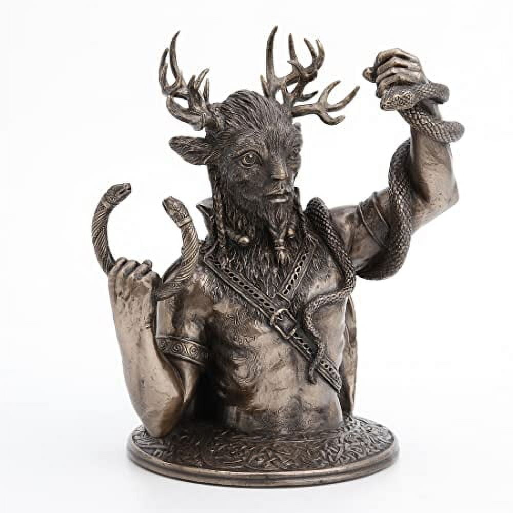 Veronese Design 8 5/8" Cernunnos The Horned God of The Wild Resin ...