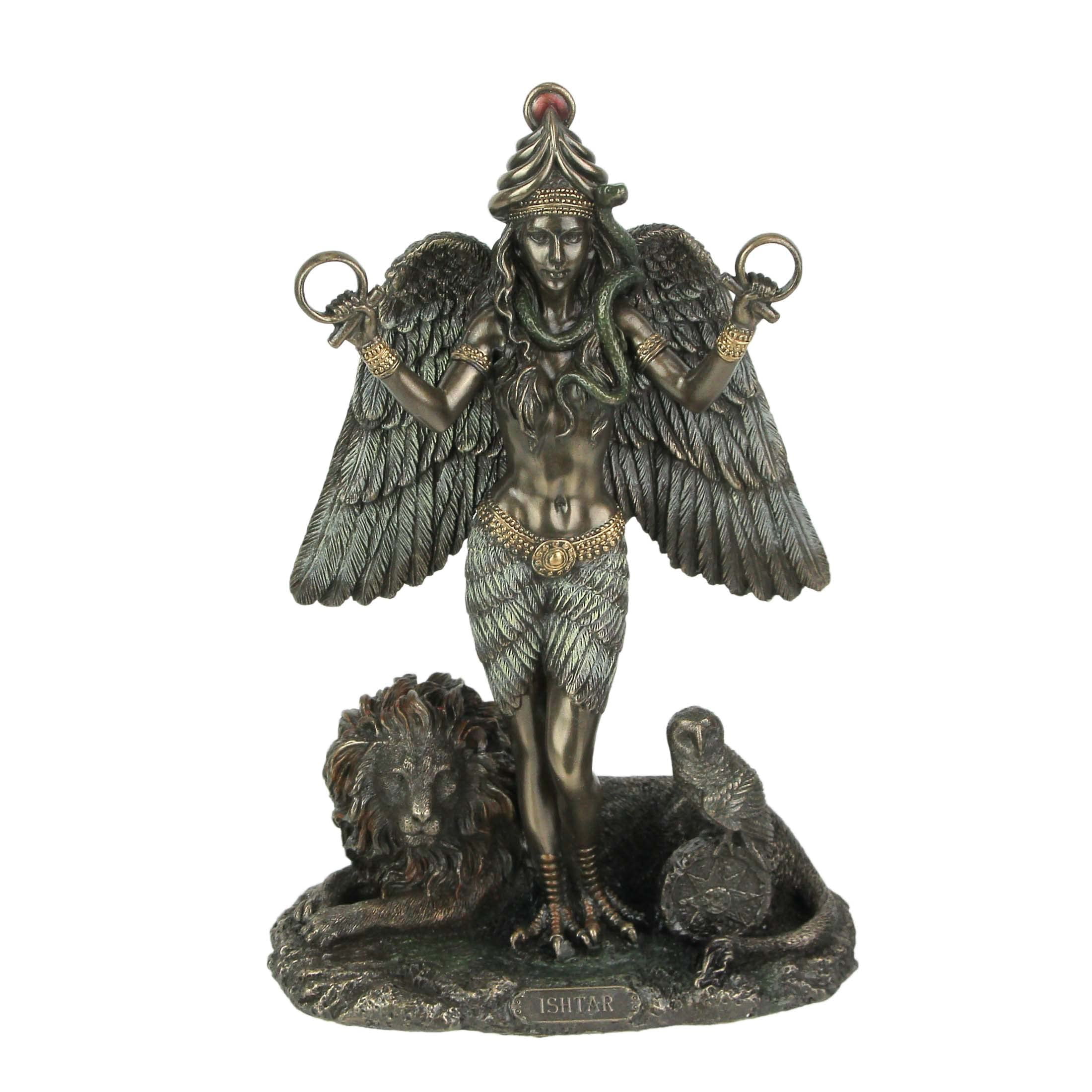 Veronese Design 8 5/8" Ishtar The Mesopotamian Queen of Heaven Cold ...