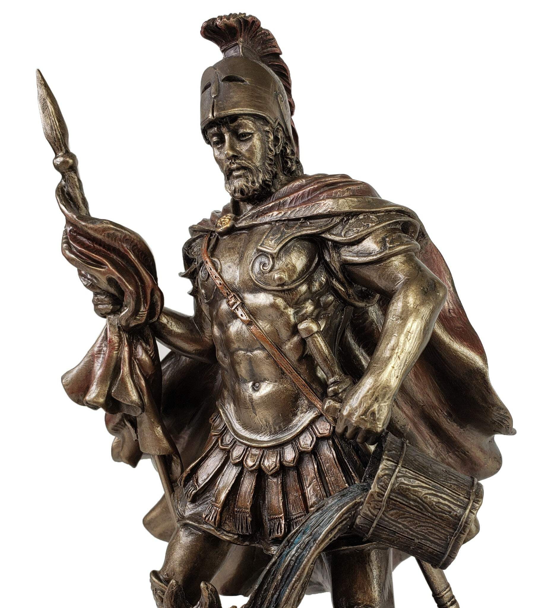 Veronese Design 9 Inch Saint Florian Patron Saint of Firefighters ...