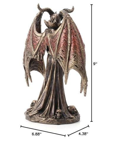 Veronese Design 9" Tall Lilith The First Woman Cold Cast Resin Antique ...