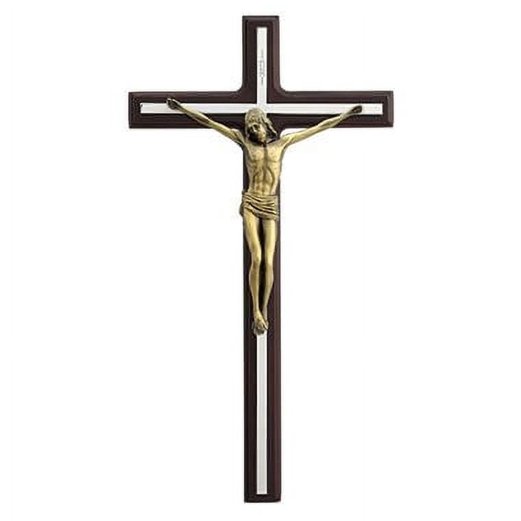 Unicorn Studios AT09044AB Crucifix Wall Plaque Cross & Jesus on Wood44 ...