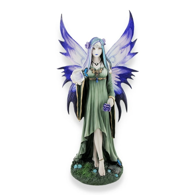 Veronese Design Anne Stokes `Mystic Aura` Fantasy Fairy Statue ...
