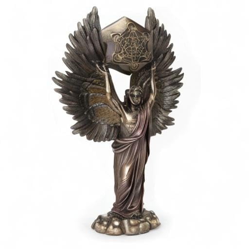Veronese Design Archangel Metatron Holding Up Sacred Geometry Cube ...