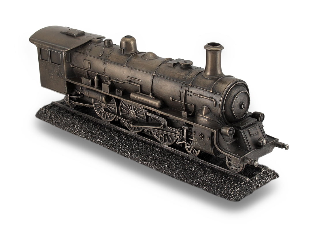Veronese Design Bronze Finish Steam Locomotive Engine Statue Incredibly ...