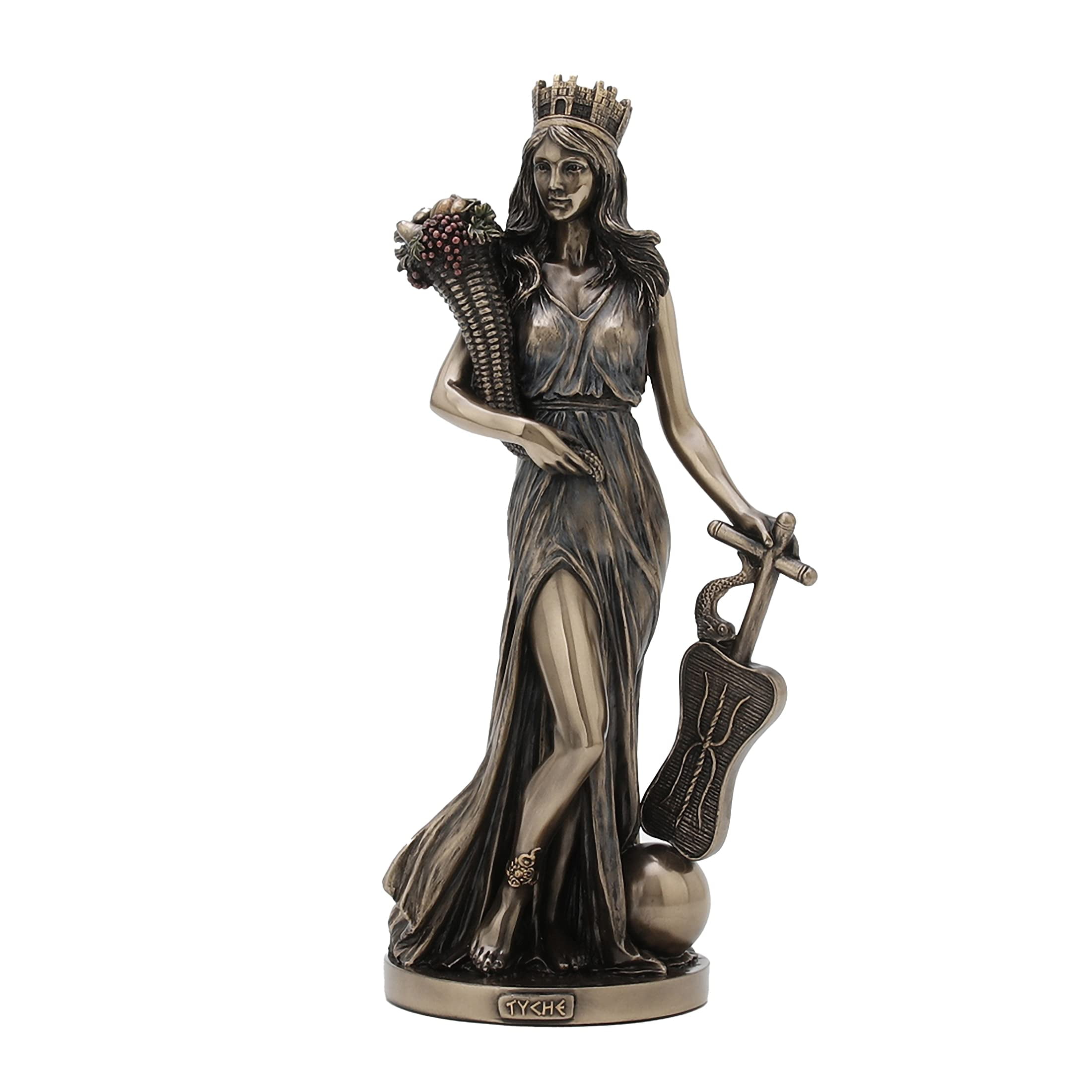 Veronese Design 11 1/4 Inch Tall Tyche Greek Goddess of Fotrune and ...
