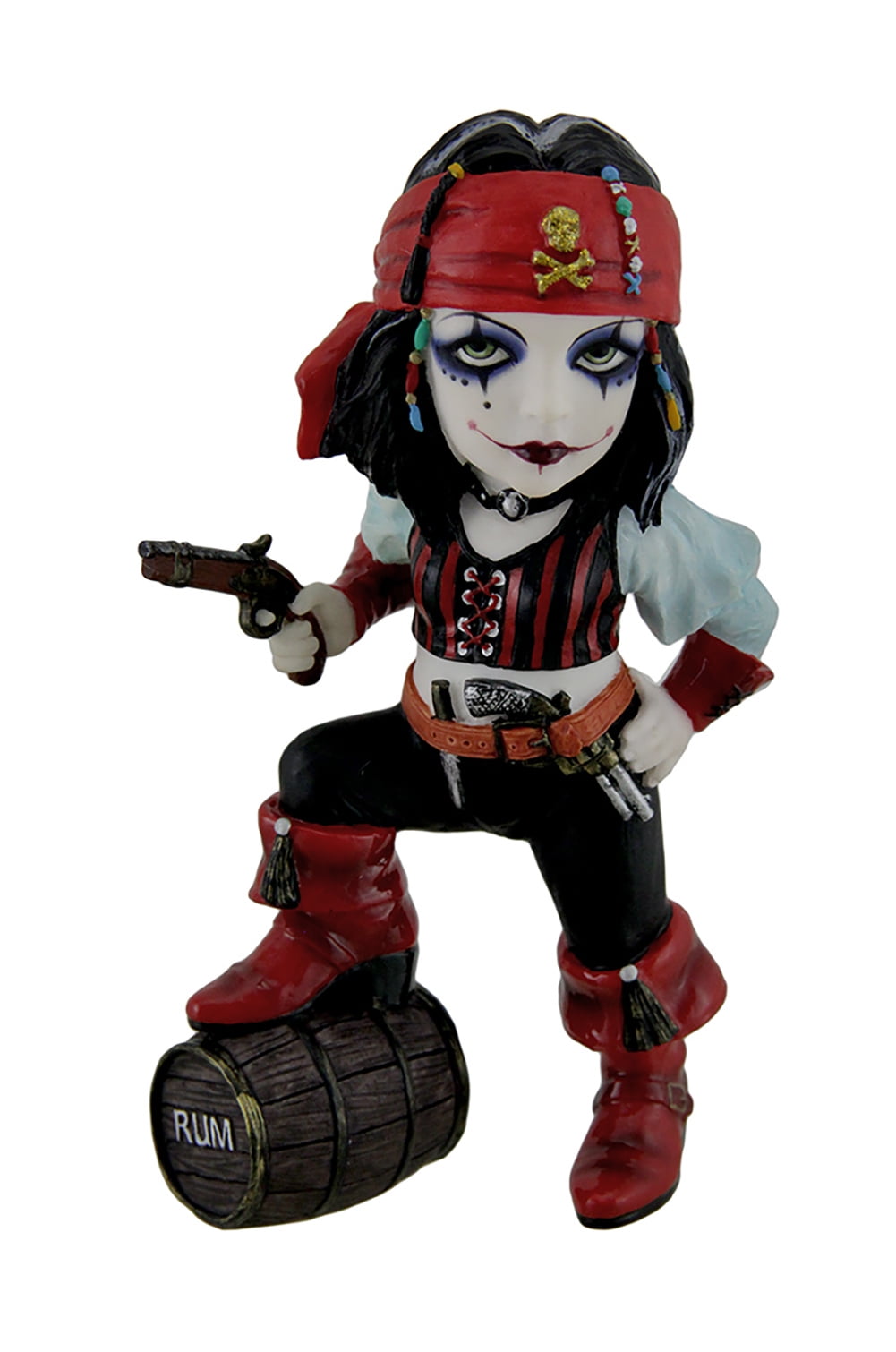 Veronese Design Cosplay Lady Pirate w/ Barrel of Rum Resin Statue 6 ...