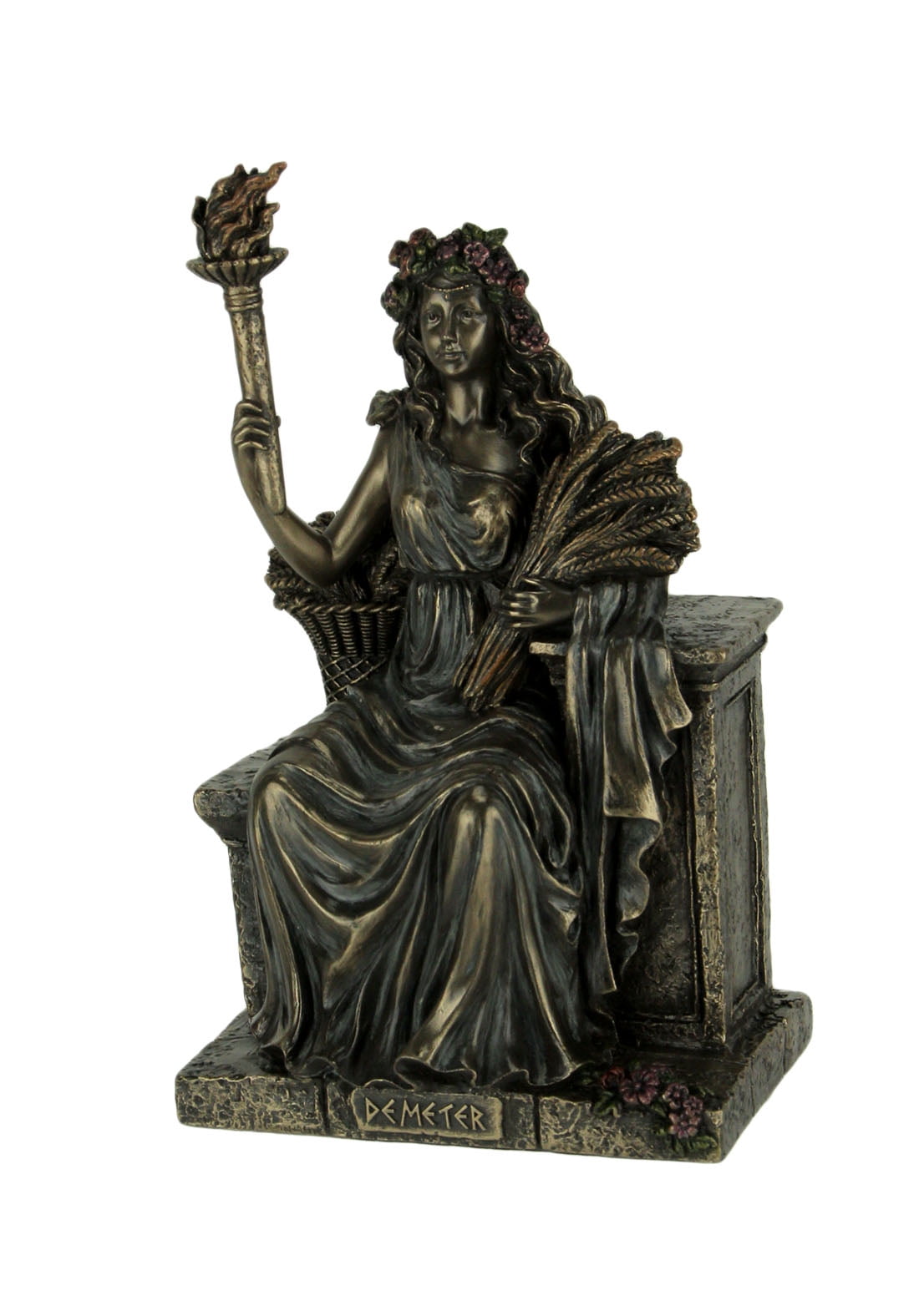 Greek Goddess Demeter Statue