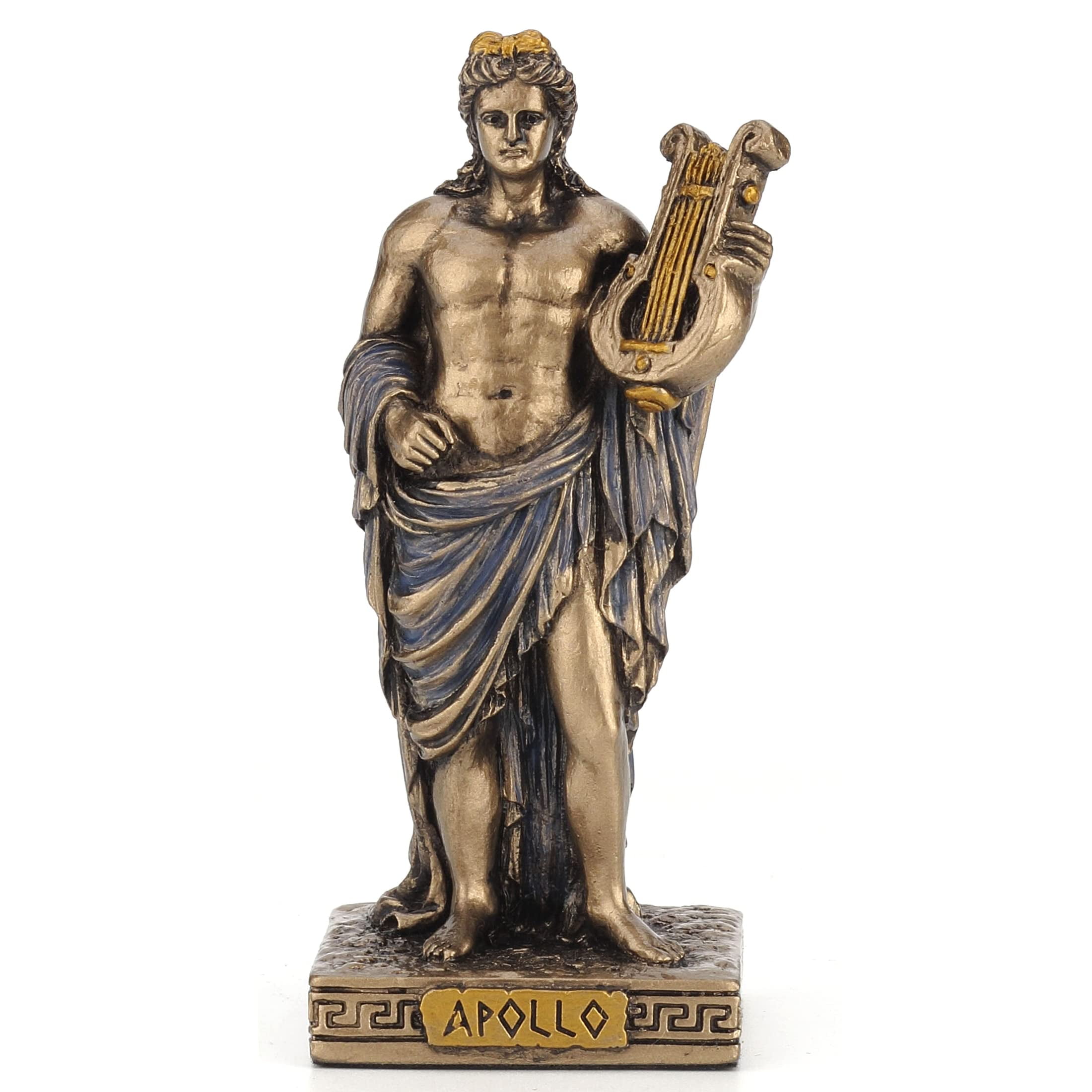 Veronese Design Greek Gods Miniature Figurine (Apollo, Bronze ...