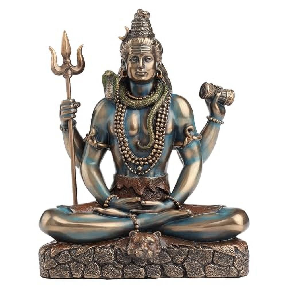 Free Shipping! Veronese Design Lord Shiva in Lotus Pose Statue ...