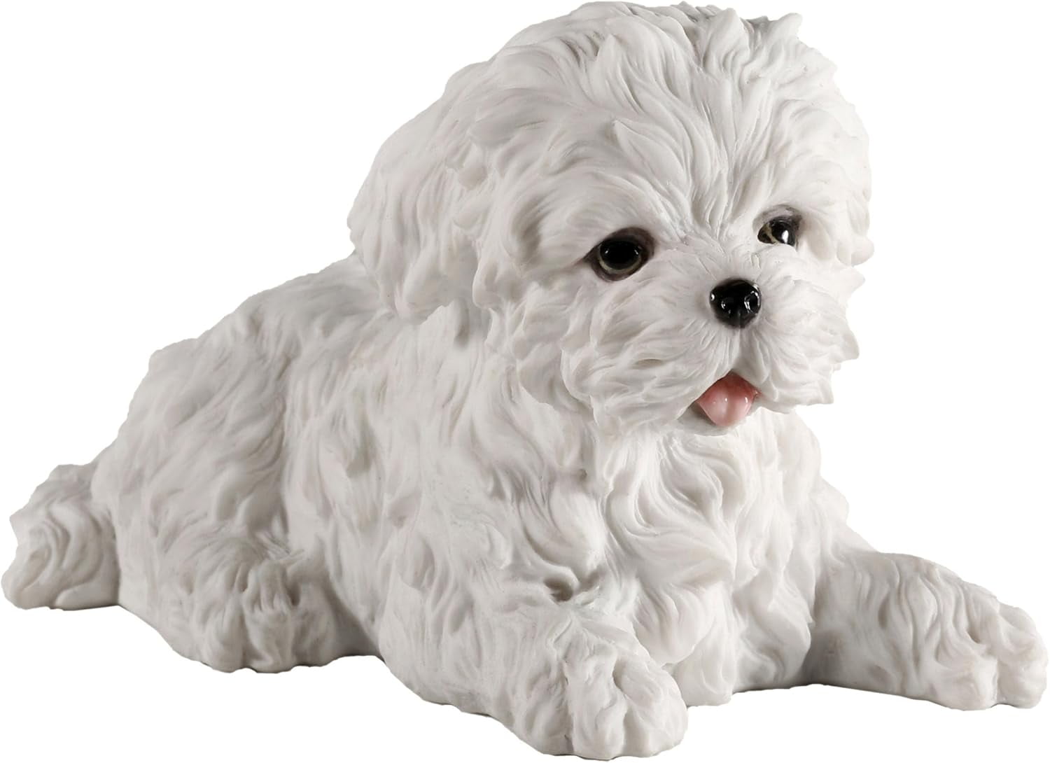 Veronese Design Maltese White Terrier Puppy Dog Animal Resin Figurine ...