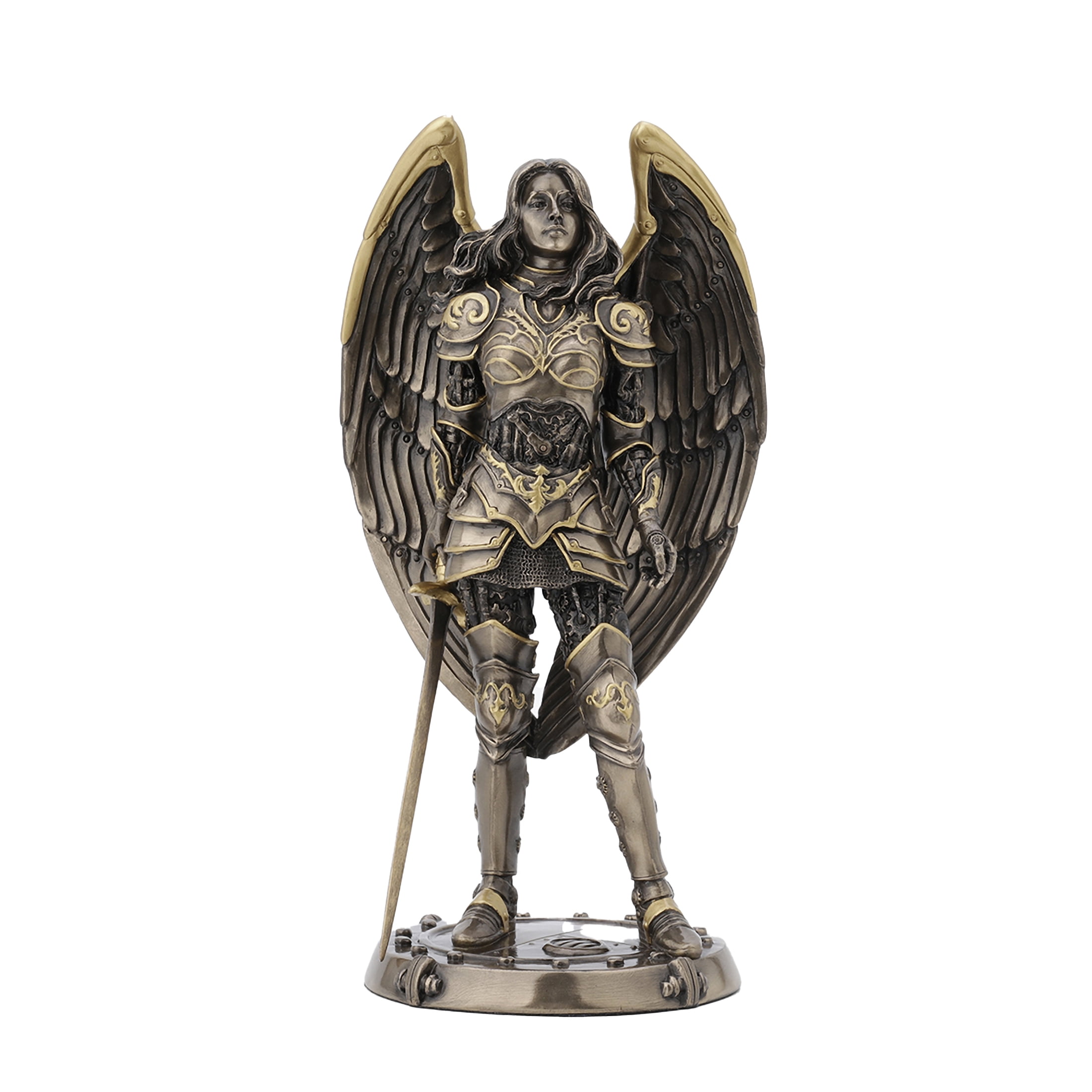 Veronese Design 9 5/8 Inch Tall Steampunk Armored Female Angelic Knight ...