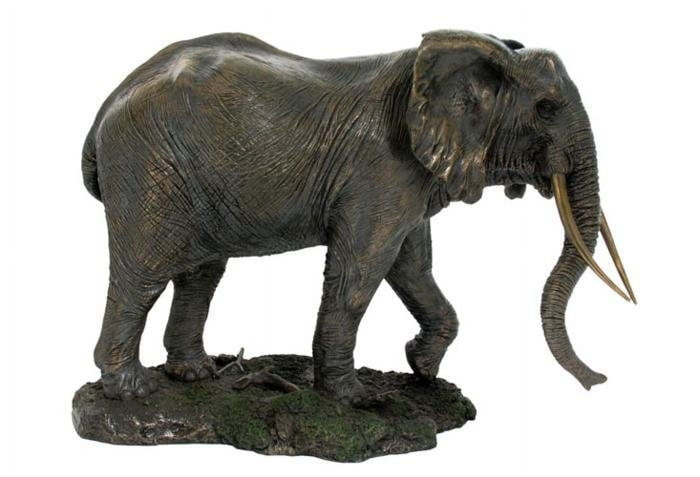 Veronese Design WU74733A4 Walking Elephant Sculpture - Walmart.com