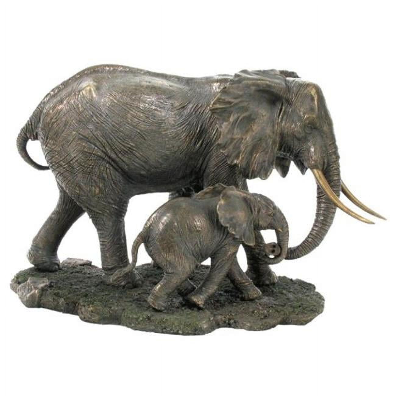 Veronese Design WU74802A4 Elephant and Baby Elephant Sculpture ...