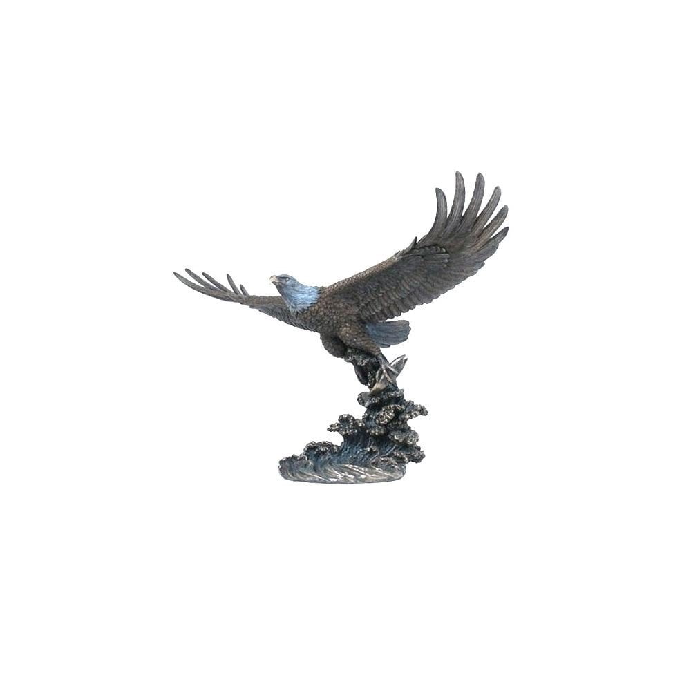 Unicorn Studios WU74876A4 Eagle Catching Fish Sculpture - Walmart.com