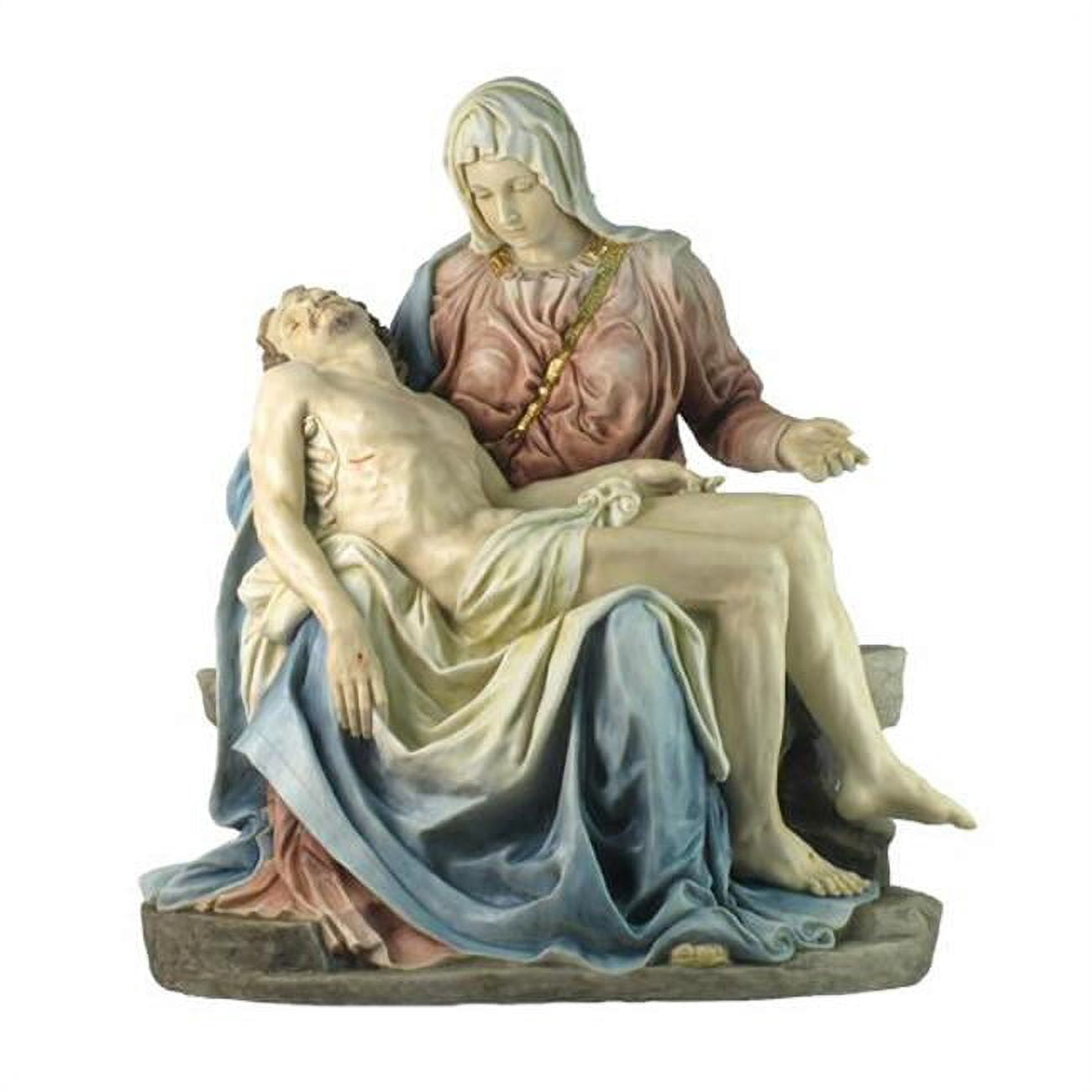 Veronese Design WU75568VB Pieta by Michelangelo Color Sculpture ...