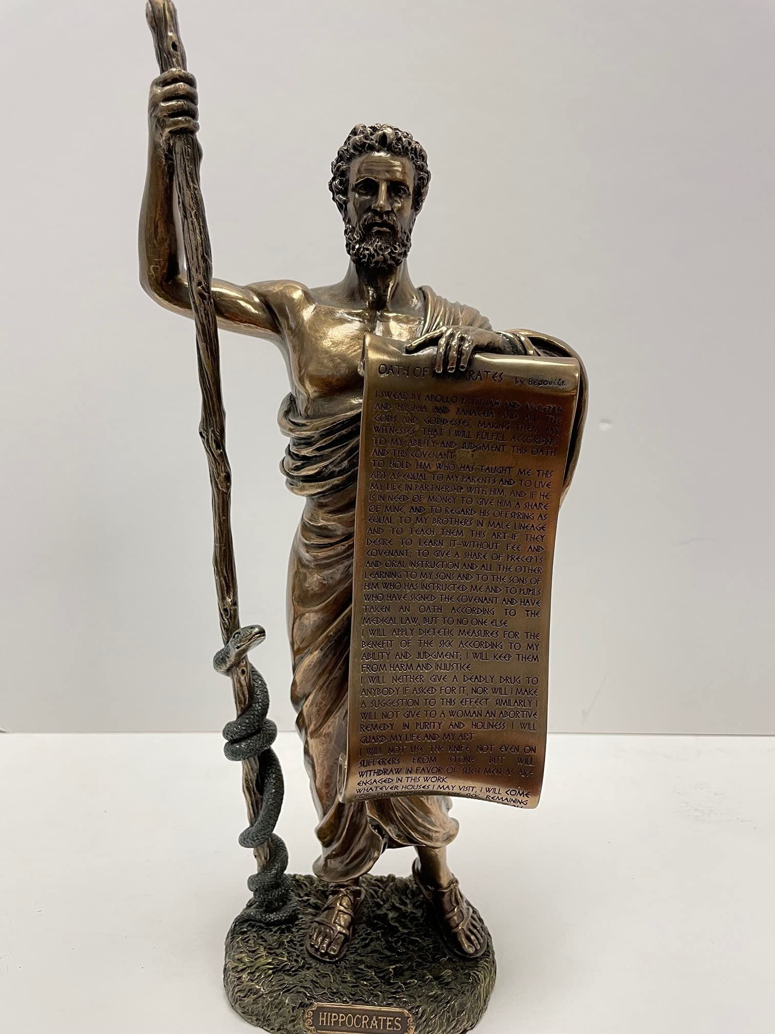 Religious Gifts Ancient Greek Figure Hippocrates of Cos with ...