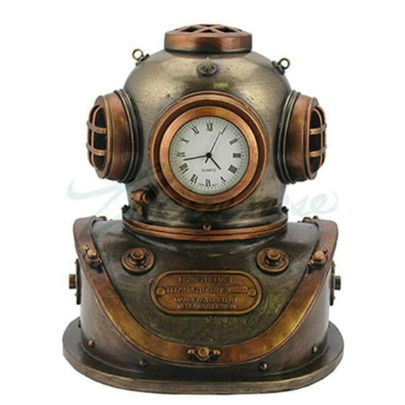 Veronese Design WU76453A4 Mark V Diving Helmet Clock - Walmart.com