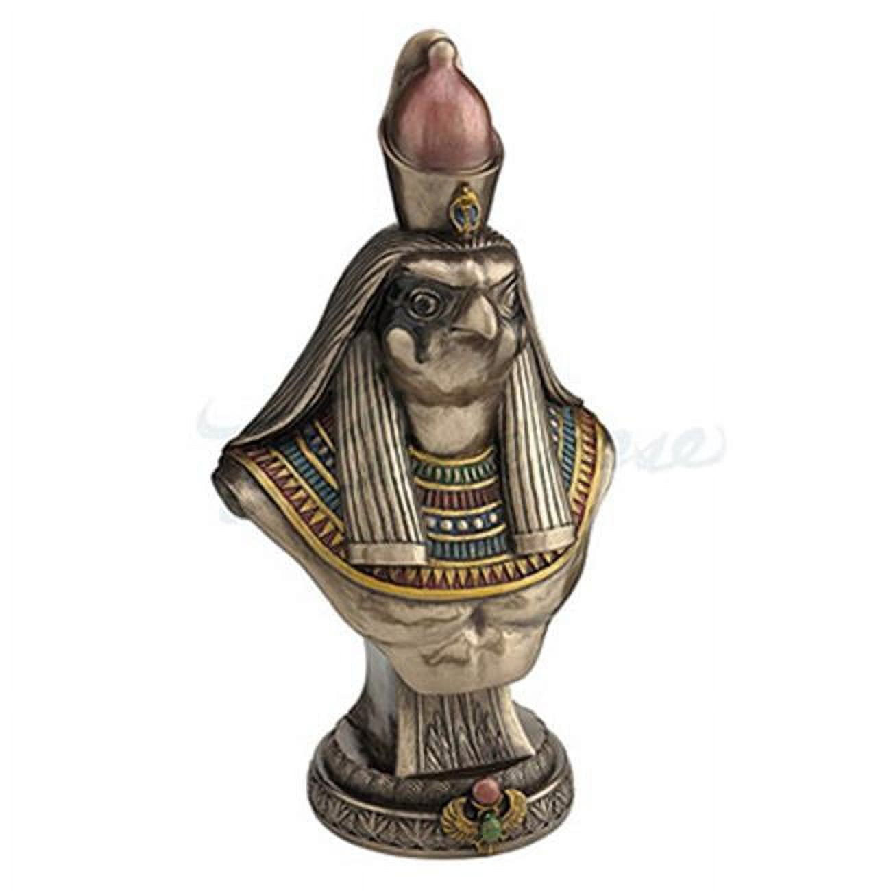 Veronese Design WU76847A4 Horus Bust on Plinth Egyptian Sculpture ...