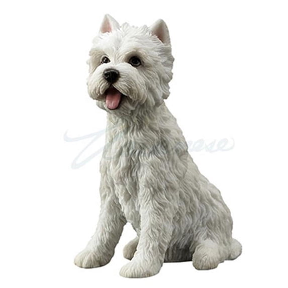 Veronese Design WU76871AA West Highland Terrier Westie Puppy Sitting ...