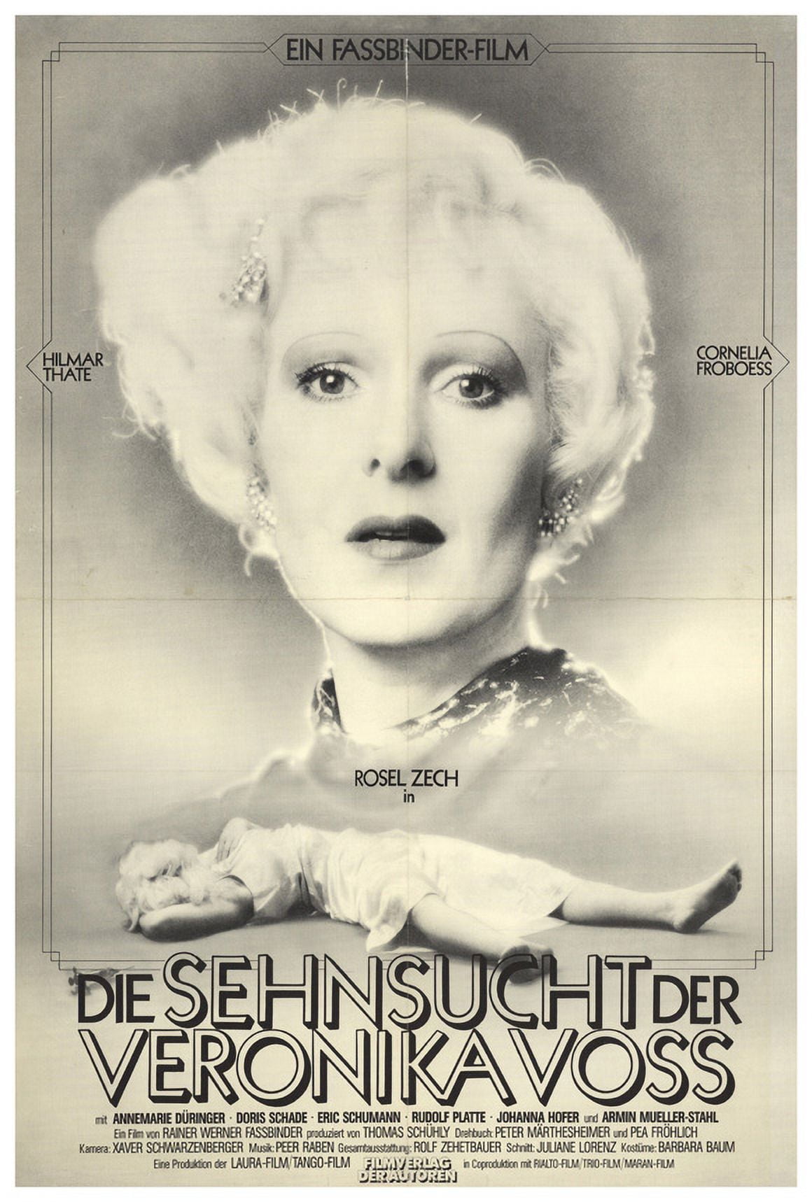 Veronika Voss POSTER (27x40) (1982) - Walmart.com