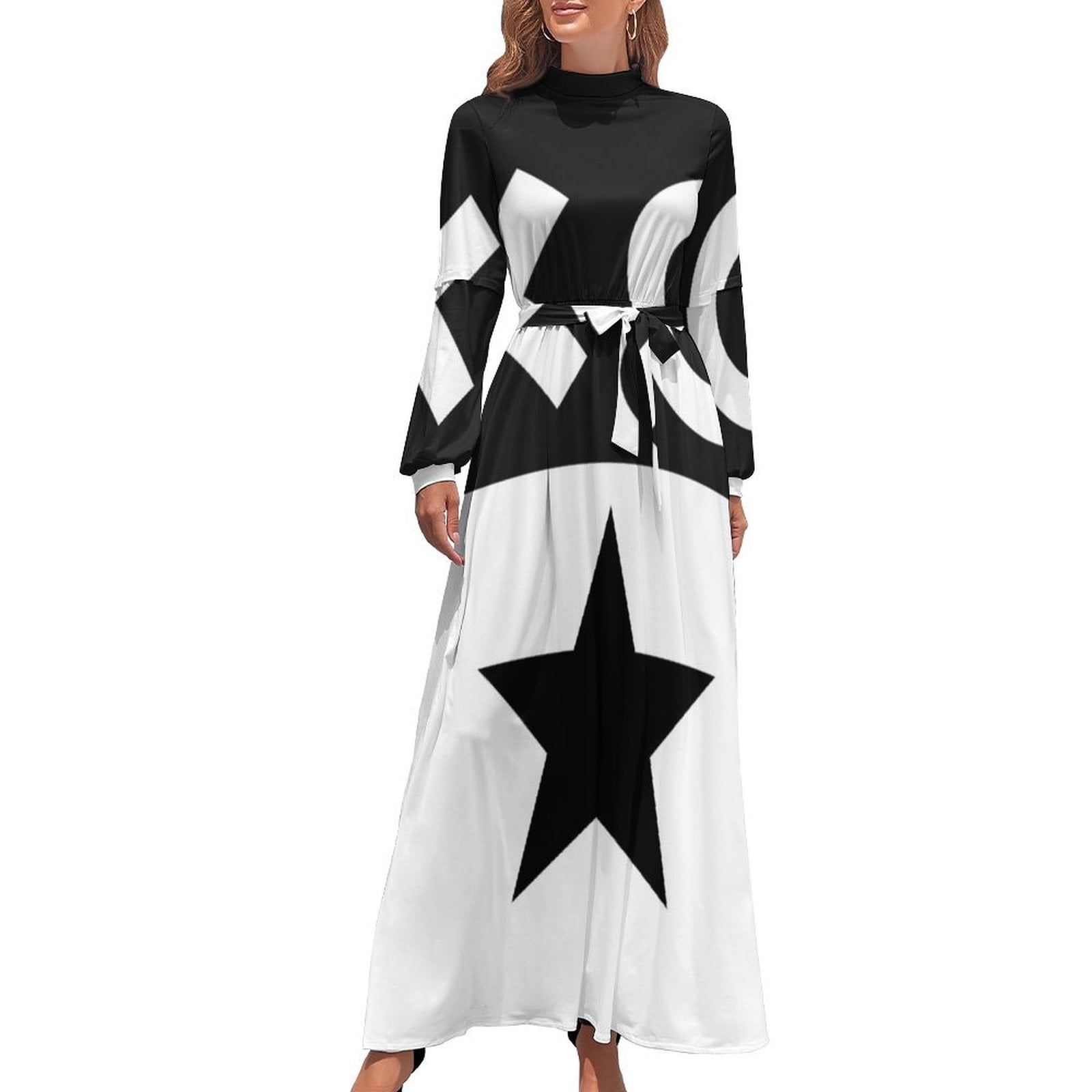 Verosika Duffle Long Dress party dresses women Clothing - Walmart.com